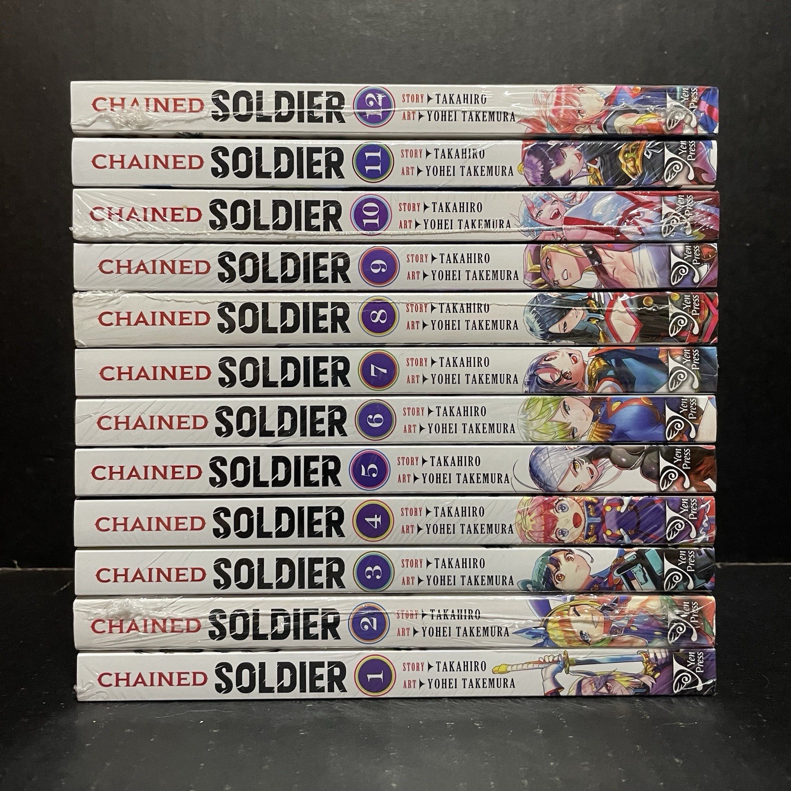 Chained Soldier Manga Volumes 1-12 Brand New Sealed English Authentic ...
