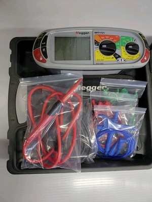 Megger mft 1721 Multifunction Tester With Leads And 12mth CAL great ...