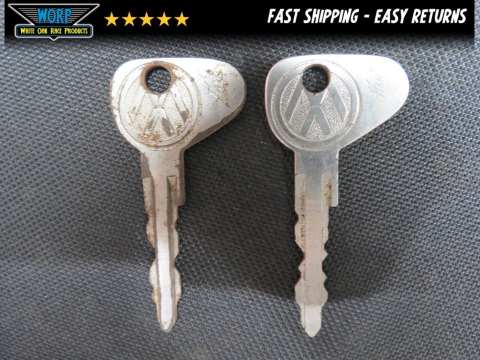 VINTAGE VOLKSWAGEN VW KEYS KEY 42K047 40K391 | eBay