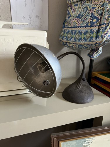 Vintage KM Knapp Monarch Heater Chrome Cast Iron Base Radiant MCM | eBay