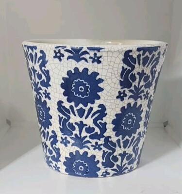 POTTERY BARN MICHAELA CACHE POT SET OF 4 NEW - | eBay