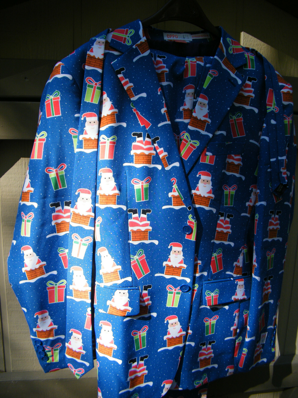 OppoSuits OPPO SUITS Santa Claus Christmas Suit Pants/Coat/Tie Size 46 ...