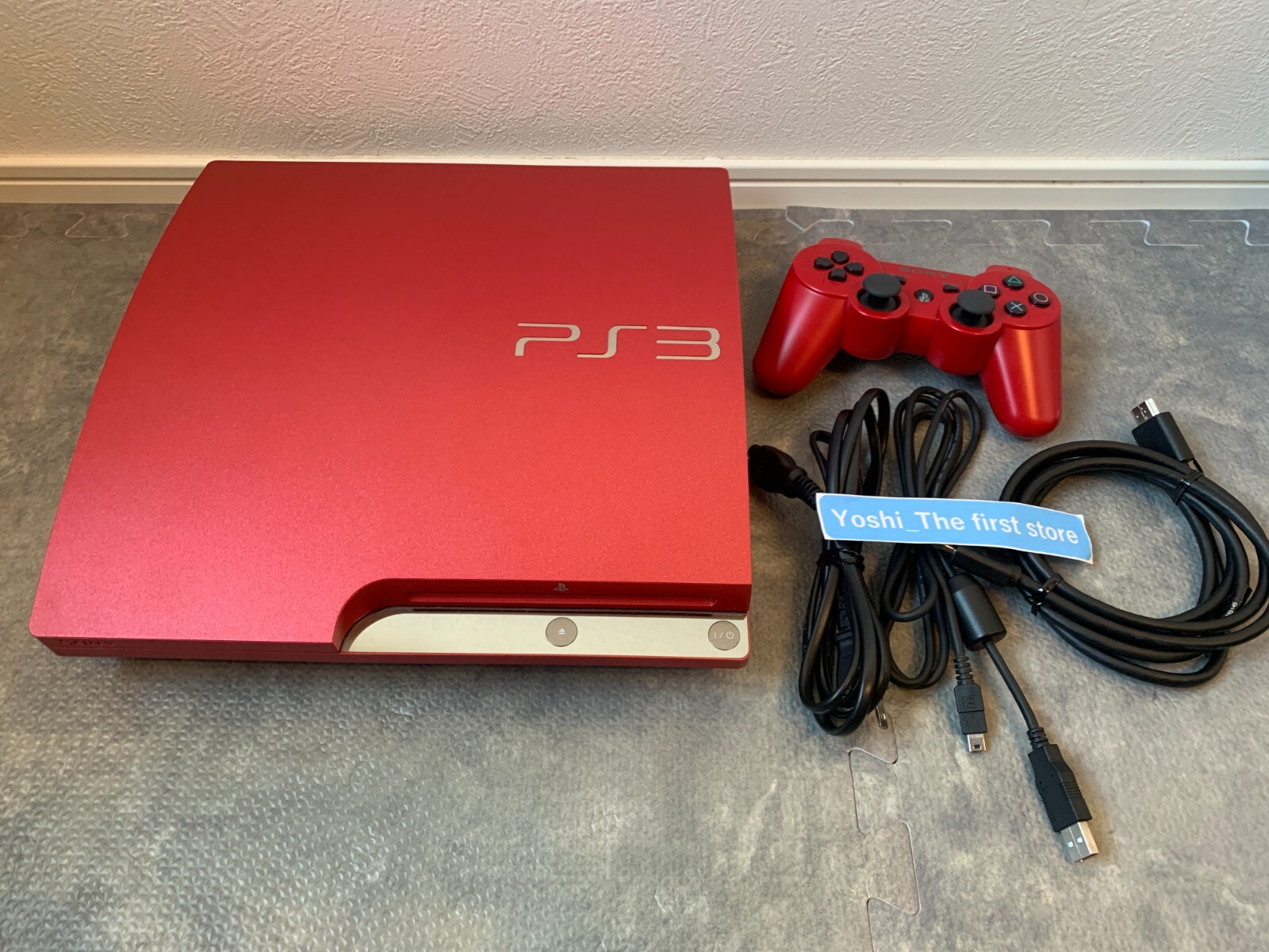 Sony PlayStation 3 PS3 320GB Scarlet Red CECH-3000BSR Console ...