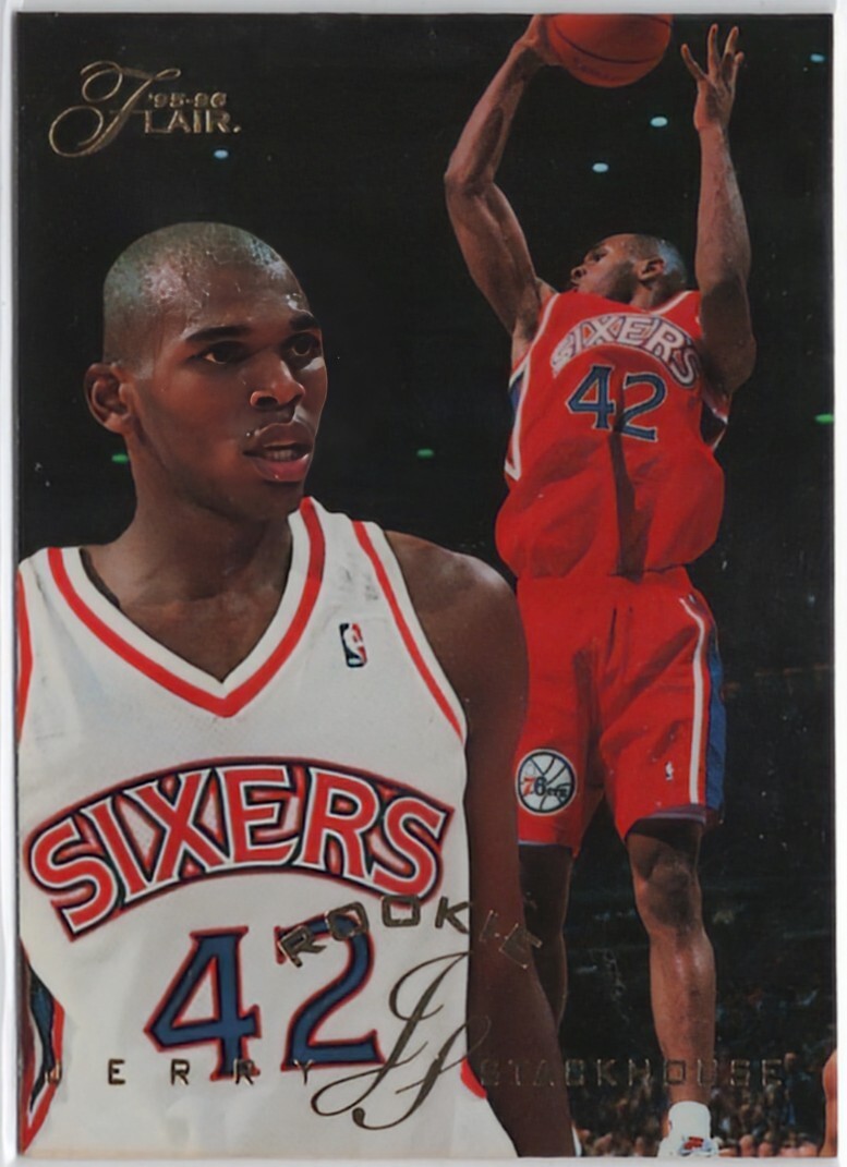 1995-96 Flair Jerry Stackhouse Rookie Card #219 | eBay
