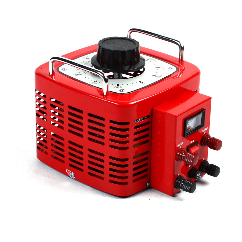3KVA Variac Transformer Variable 3000VA AC Voltage Regulator 0-130V 30 ...