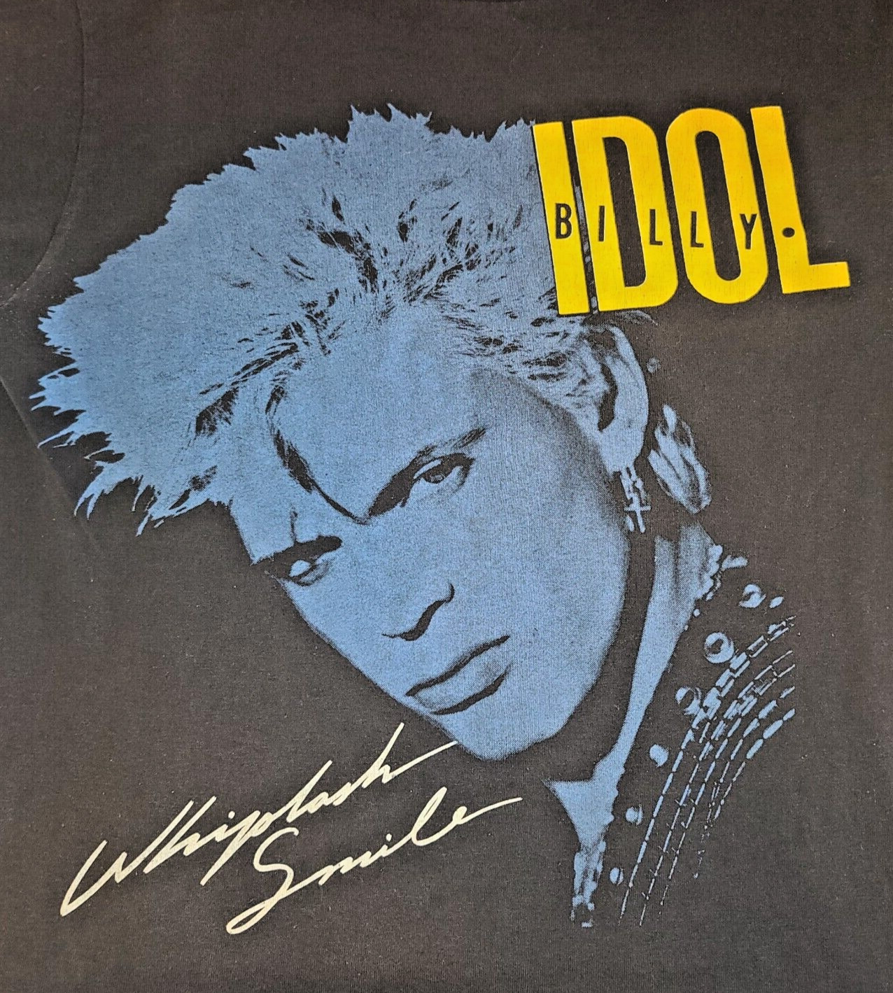 VINTAGE 1987 Billy Idol Whiplash Smile North American… - Gem