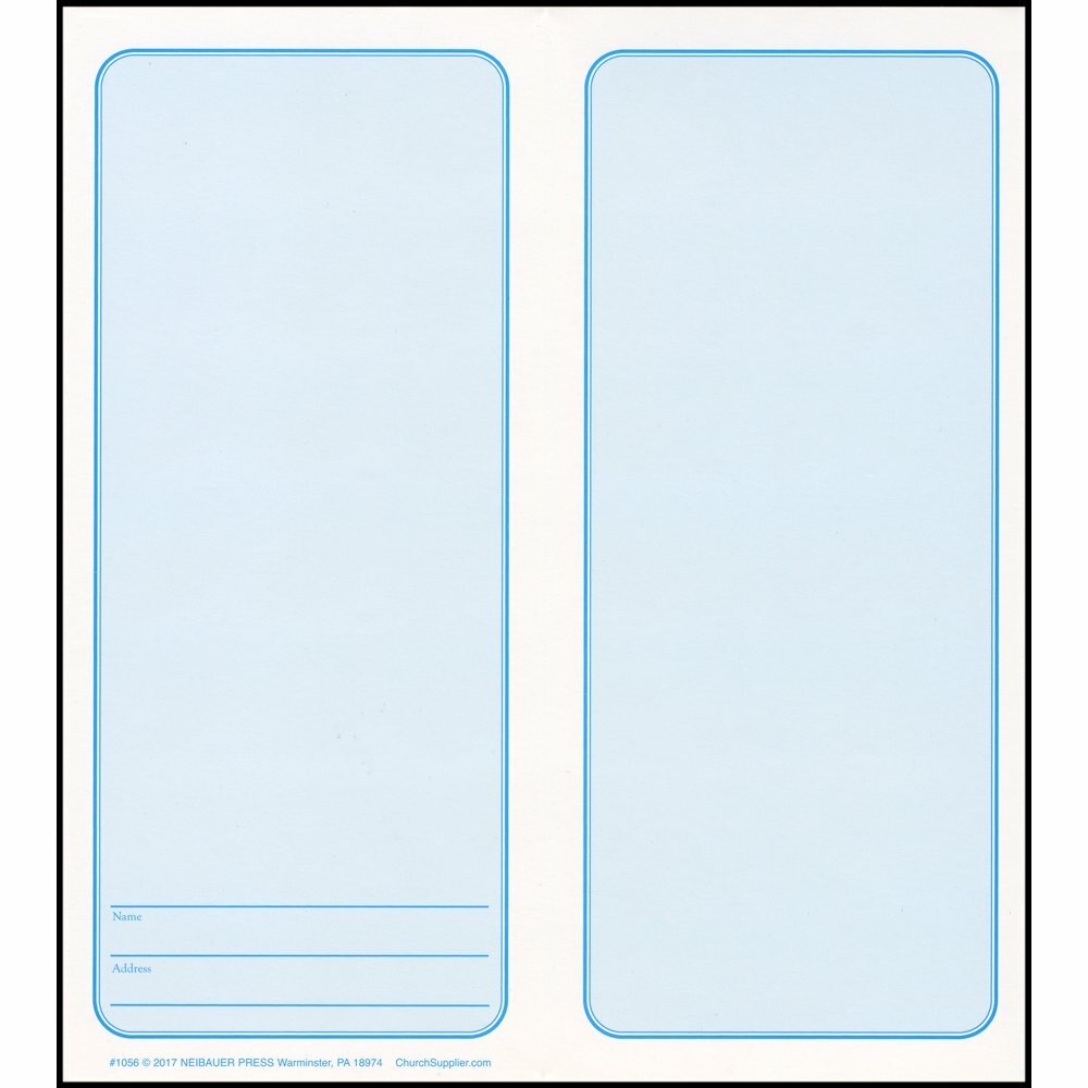 50 - $10 Quarter Coin Folders with Name, Church Gleaners, Coin ...