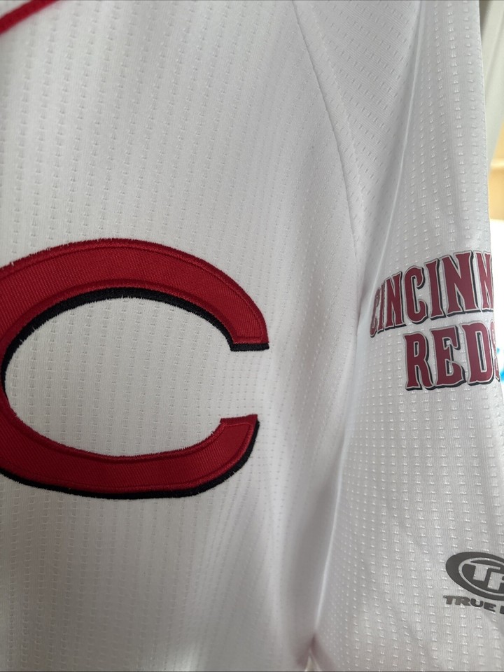 True Fan Genuine Merchandise Cincinnati Reds Jersey Size Men's Poly ...
