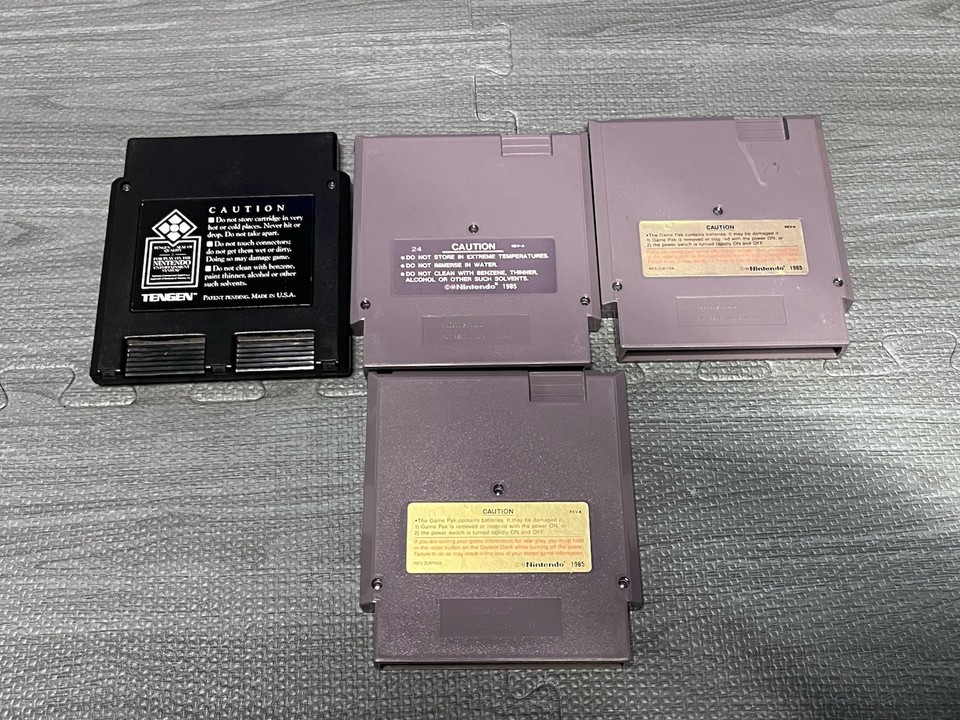 Nintendo games Lot - RBI Baseball, Double Dribble, Tecmo Super Bowl ...