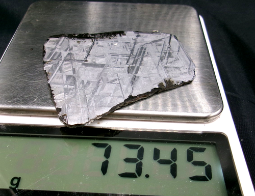 73.45 gram - Muonionalusta Iron Meteorite - etched specimen - from ...