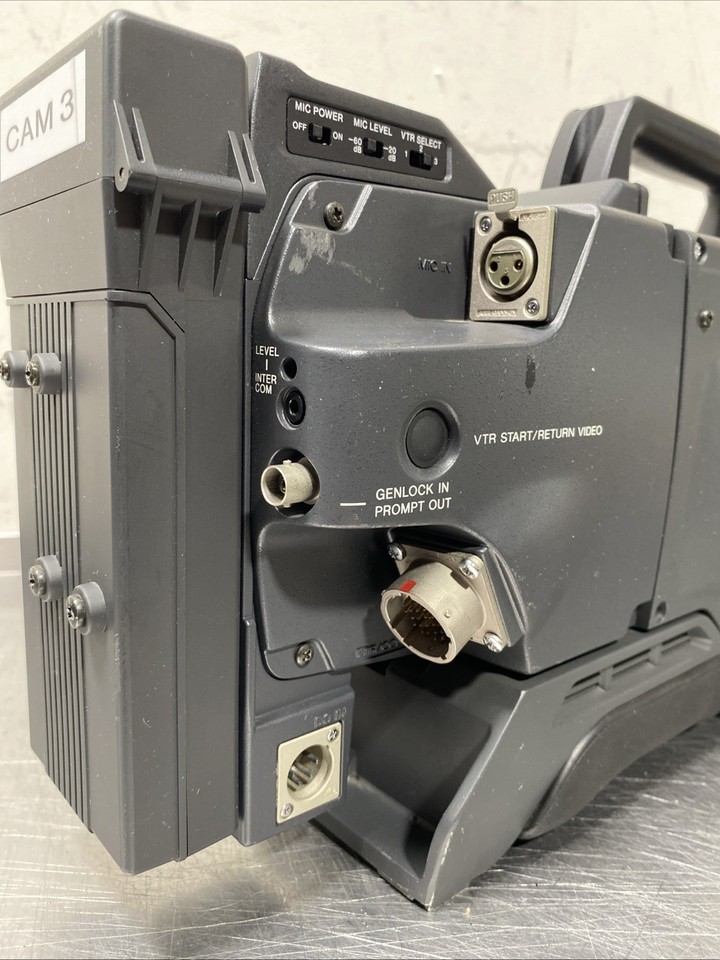 SONY DXC-D35 Digital Video Camera w/ CA-537 Adaptor + Canon TV Zoom ...