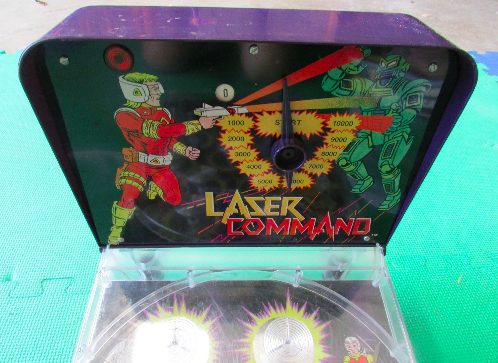 Vintage Ideal Laser Command Electronic Space Pinball Machine Game | eBay
