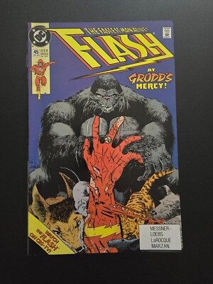 DC Comics The Flash #45 December 1990 Greg LaRocque Cover | eBay