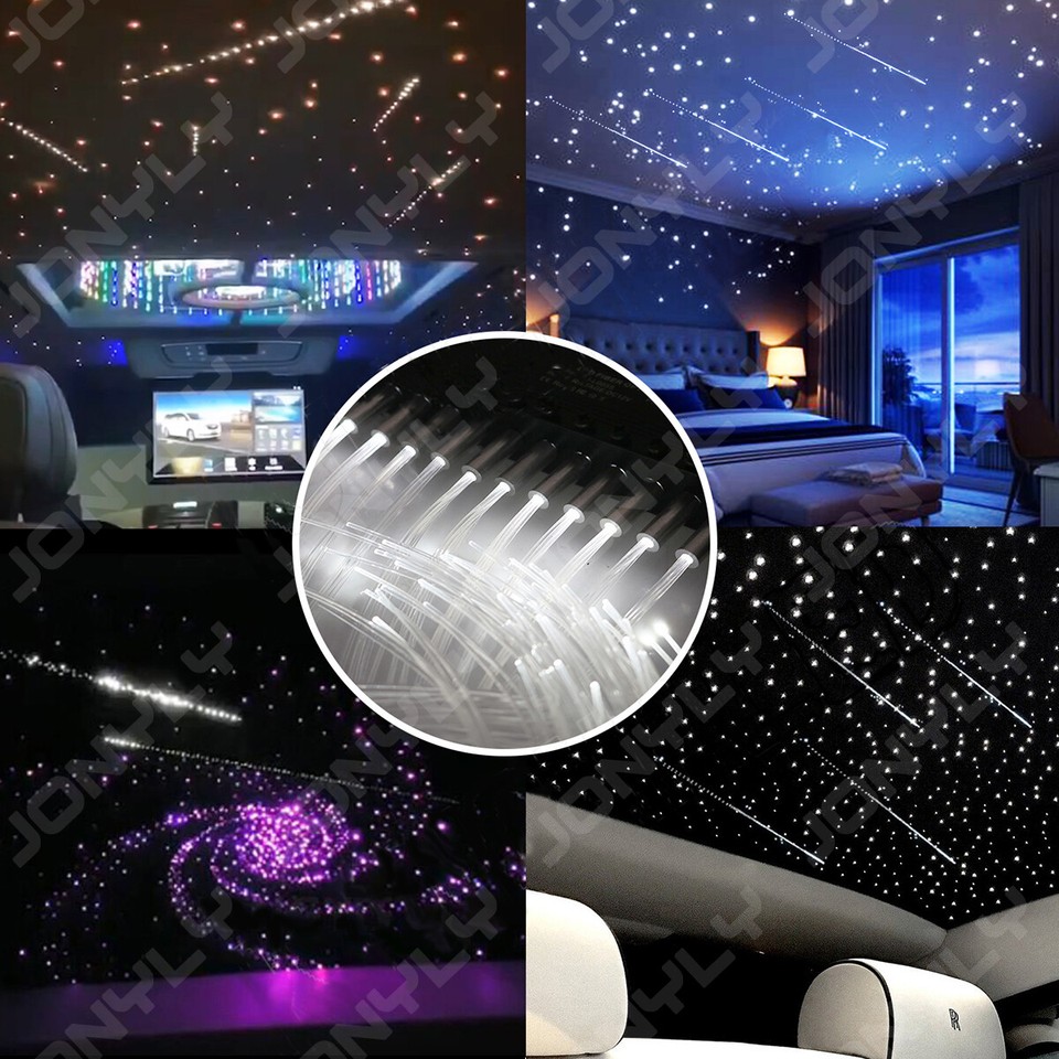 Car Home Headliner Twinkle Meteor Star Light Kit Roof Ceiling Fiber ...