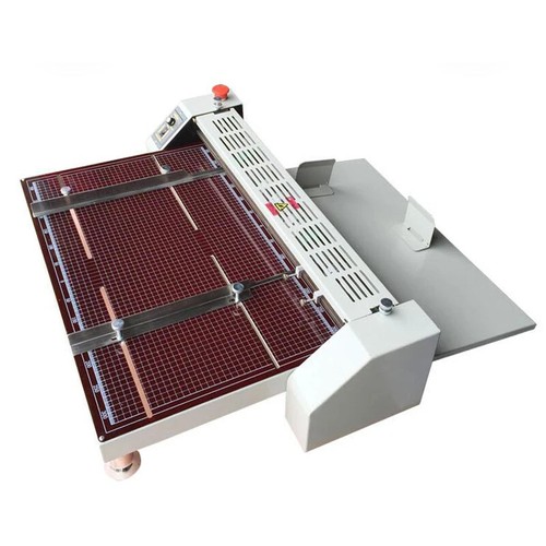 660 Multi-function Electric Creasing Machine Double Line Creasing ...