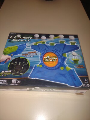 Hover Shot 2.0 Glow in the Dark Floating Ball Target Shooting Complete ...
