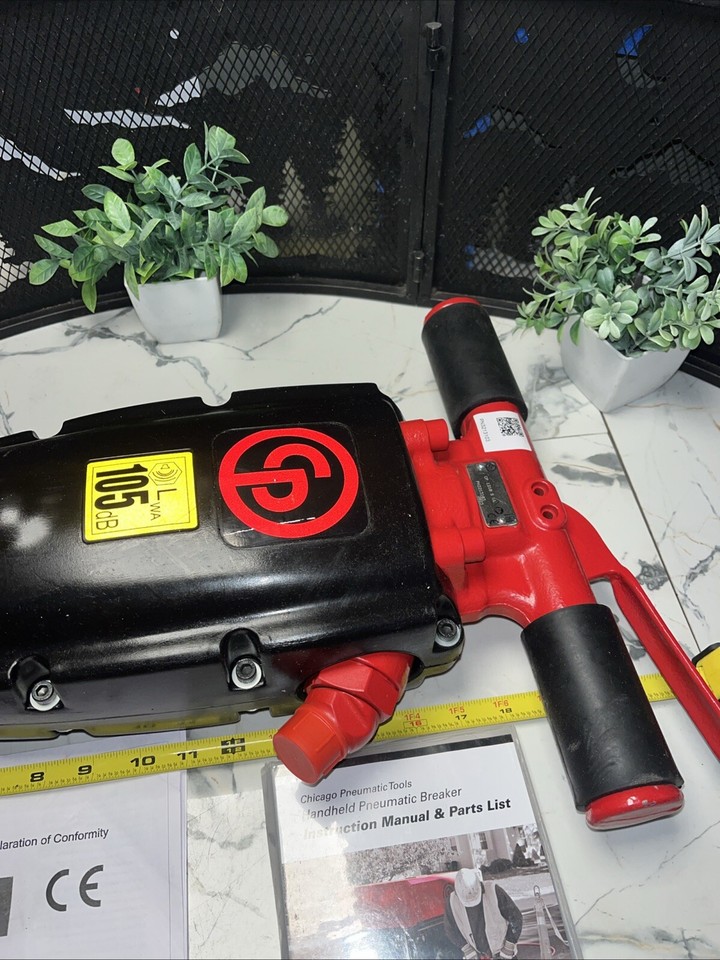 CHICAGO PNEUMATIC CP-1210-S PAVEMENT BREAKER JACK HAMMER 35LB ATLAS ...