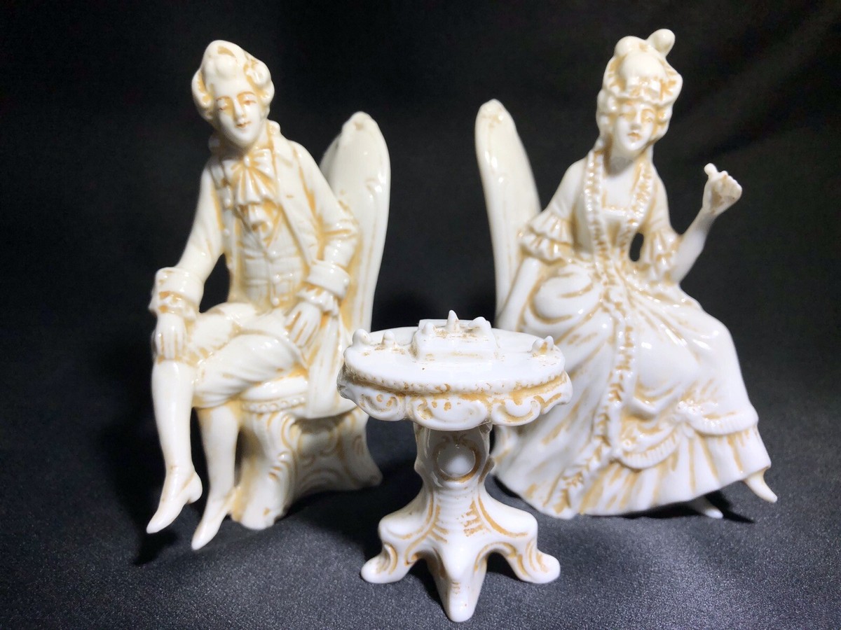 German Porcelain Figurines Marks German Porcelain Figurine Of A Lady