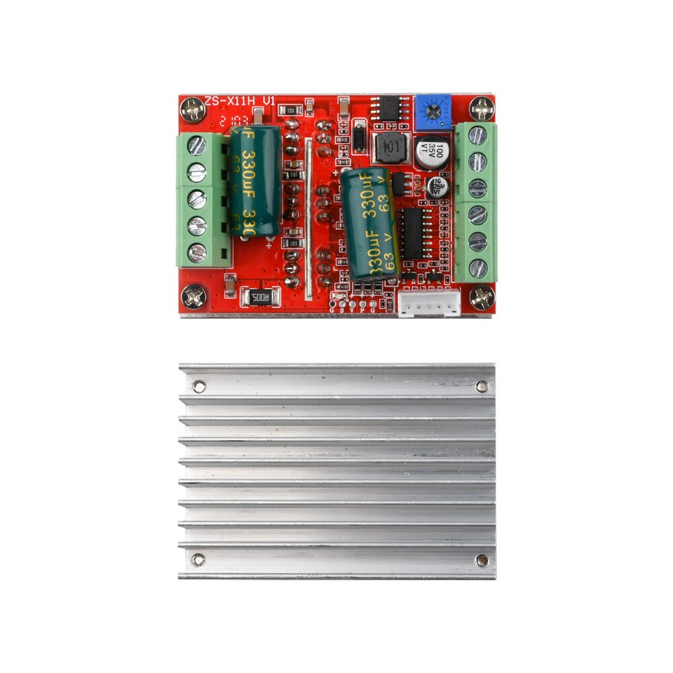 DC 380W/400W BLDC 3 Phase PWM Hall Motor Control Brushless Driver ...