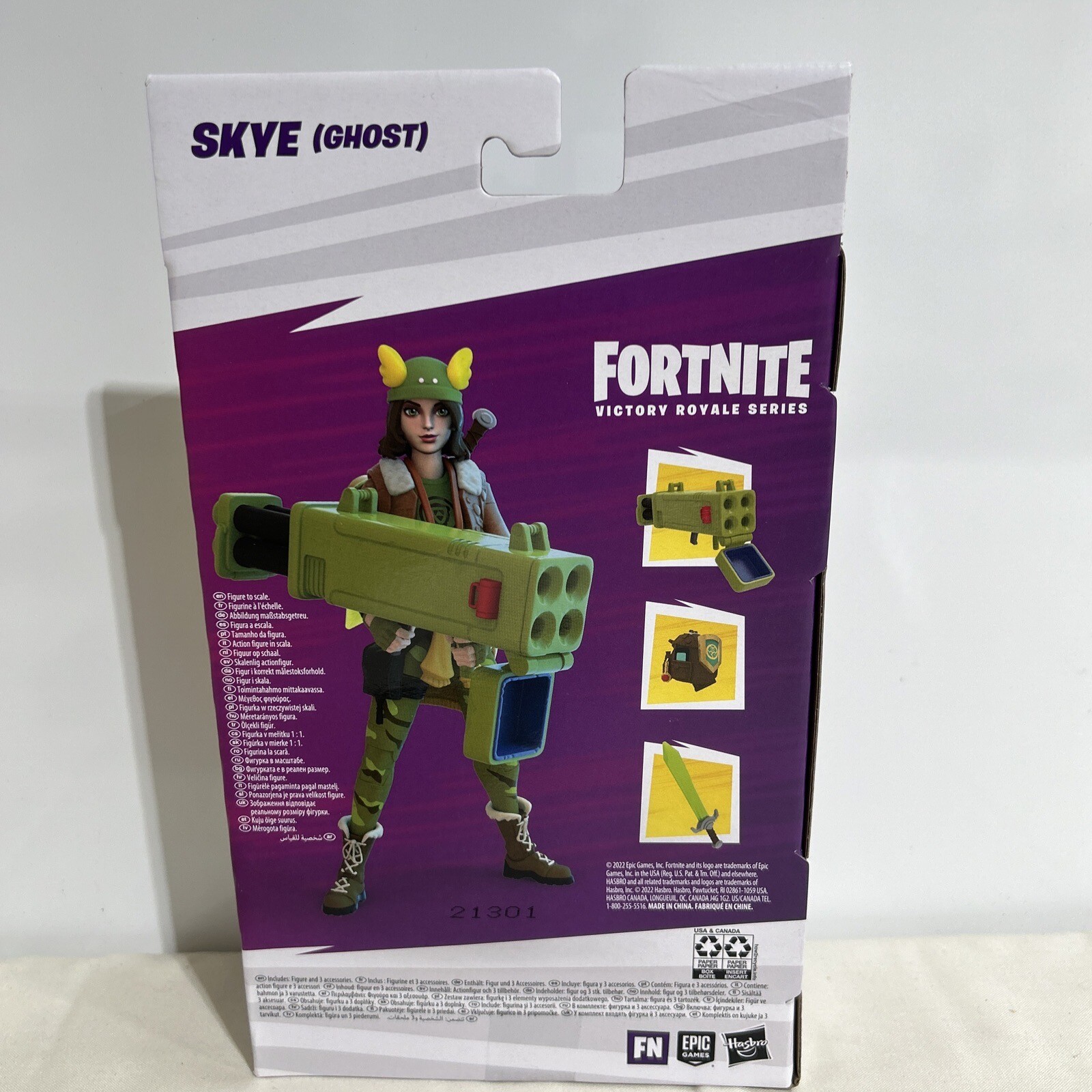 2022 Hasbro Fortnite Victory Royale Series Skye Ghost Action Figure NEW ...
