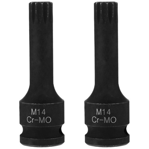 2 Pieces 1/2 Impact Driver Bits Drill Flower Shape Plum Bossom | eBay