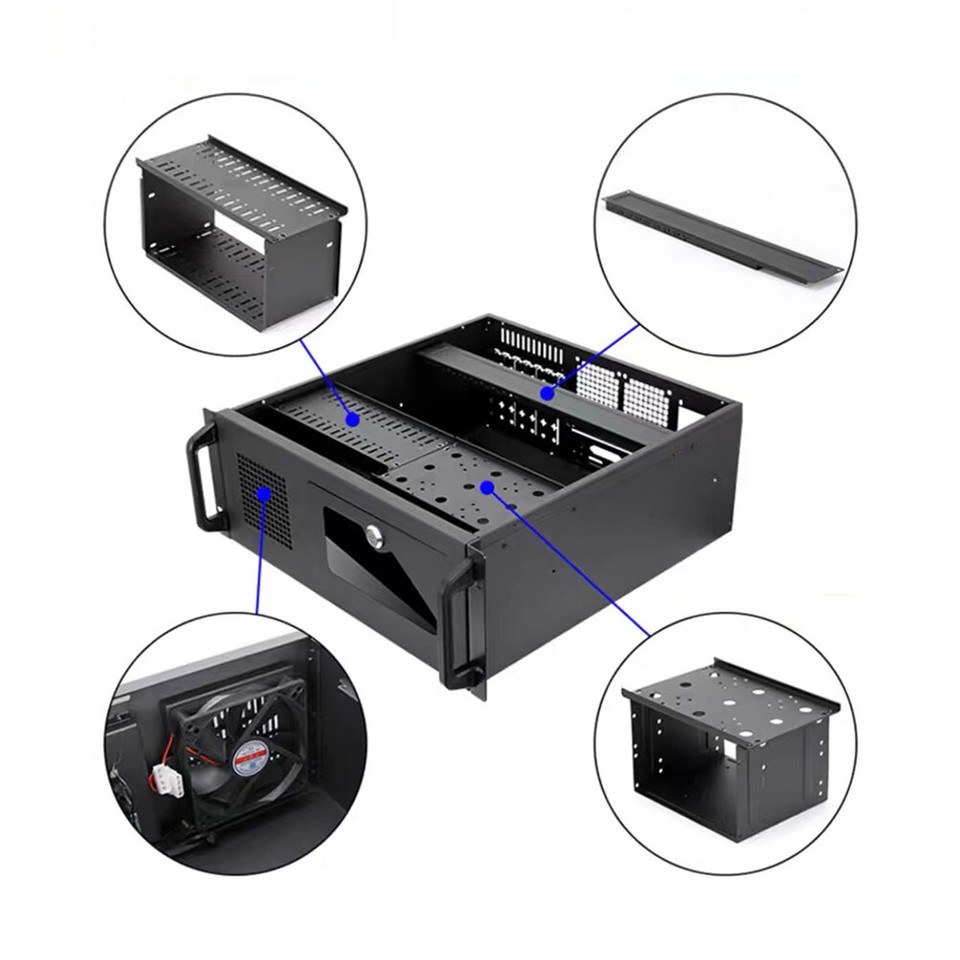 US 4U Rack mount Industrial Server/Computer Case with Fan | eBay