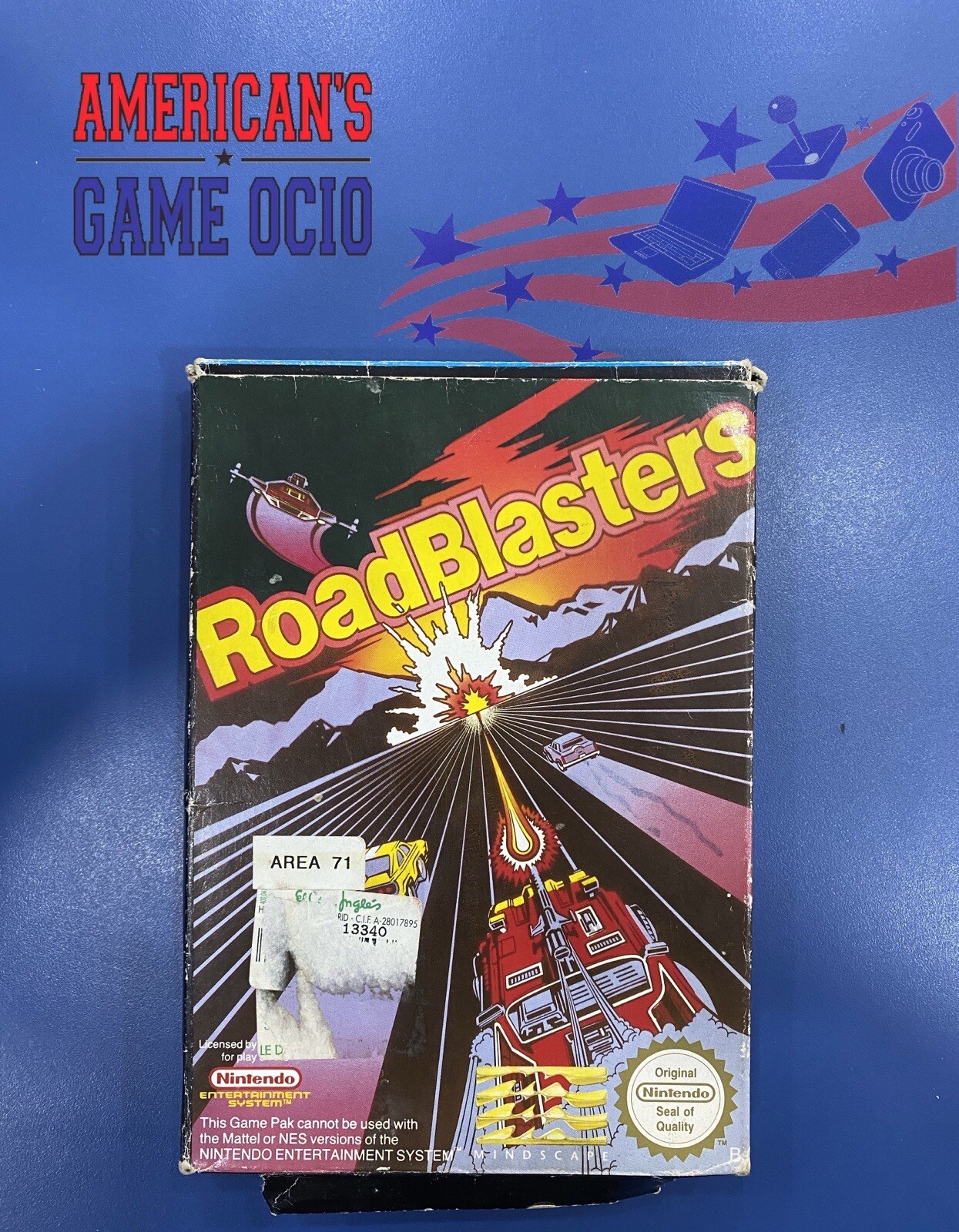 RoadBlasters NES - Juegos Retro Database
