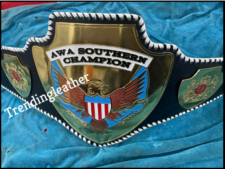 New Awa Southern Heavy weight Wrestling Championship belt Adult Size | eBay