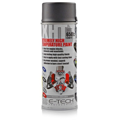 E-Tech XHT VHT Exhaust Extremely High Temperature Spray Paint ...