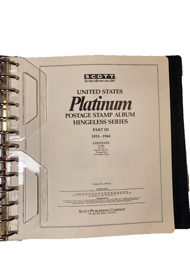 Single US Scott Platinum Hingeless Album Part III & IV 1935 to 1976 ...