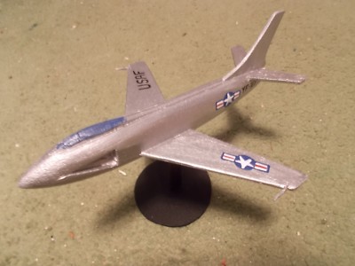 Built 1/72: American NORTH-AMERICAN YF-93A Prototype Fighter Aircraft ...