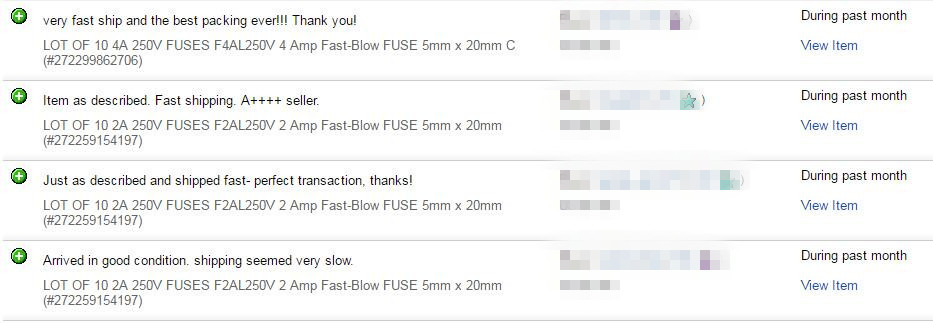 10Pcs 6.3A 250V SLOW Blow GLASS Fuse 5X20mm T6.3AL250V T6.3AL Time ...