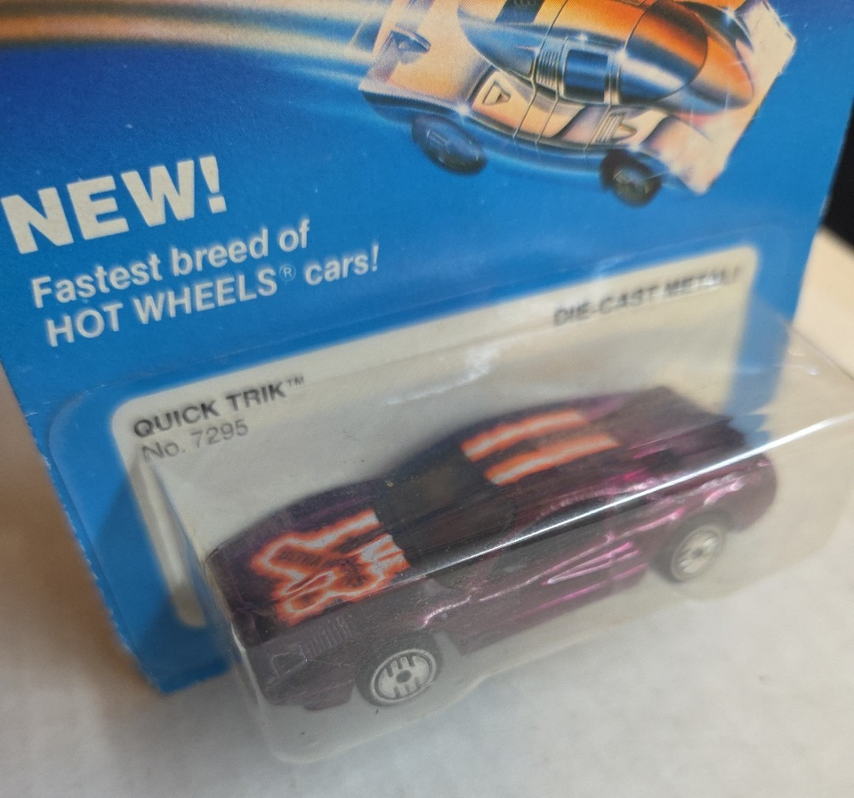 Vintage Hot Wheels Ultra Hots Quick Trik No. 7295 Ferrari Unpunched Carded 1983 | eBay