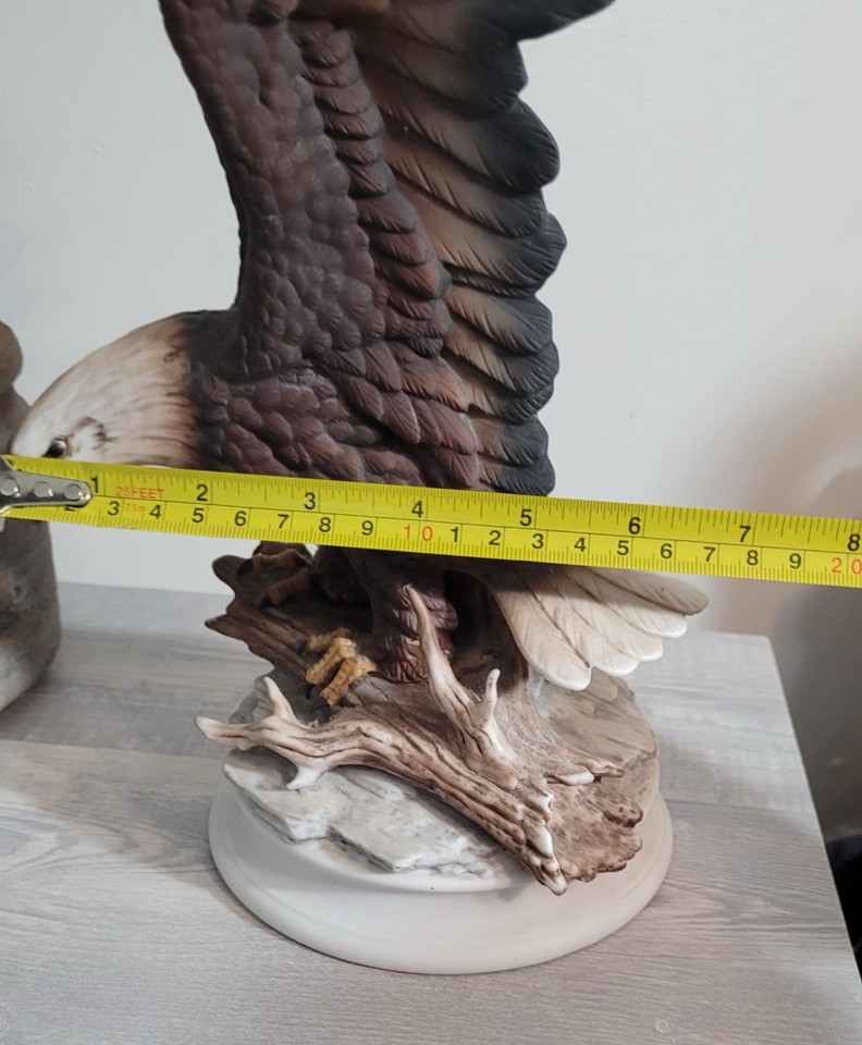 VTG Bald Eagle Homco Masterpiece Porcelain Figurine 1979 Home Interior ...