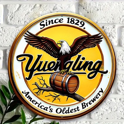 2D Flat, 1 Round Aluminum Tin Metal Signs 8x8 Inches - Vintage ...