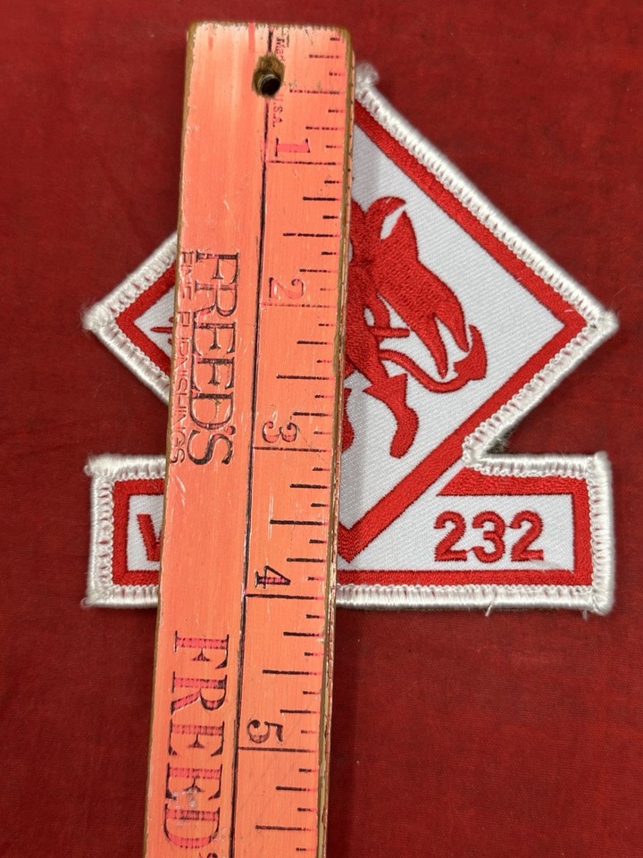 VMFA-232 RED DEVILS USMC Marine Corps Fighter Squadron Aviation Patch ...