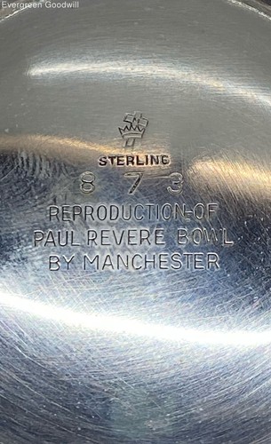 Manchester Sterling Silver Sears Cup Second Place Award Bowl | eBay