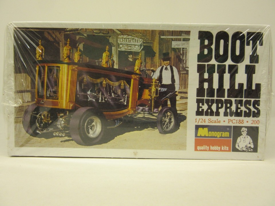 Monogram #PC188-200, Boot Hill Express, 1/24 Scale, Factory Sealed, NOS ...