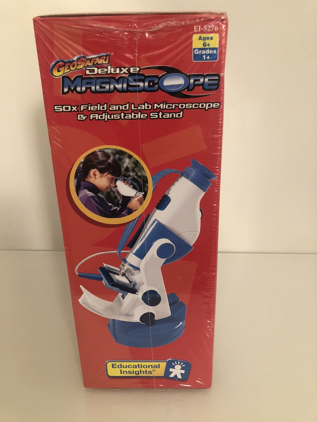 Educational Insights GeoSafari Deluxe Microscope-Sealed In Original ...