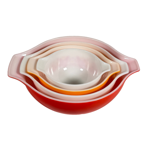 Pyrex Friendship Cinderella Complete Bowl Set (441,442,443,444). Made ...