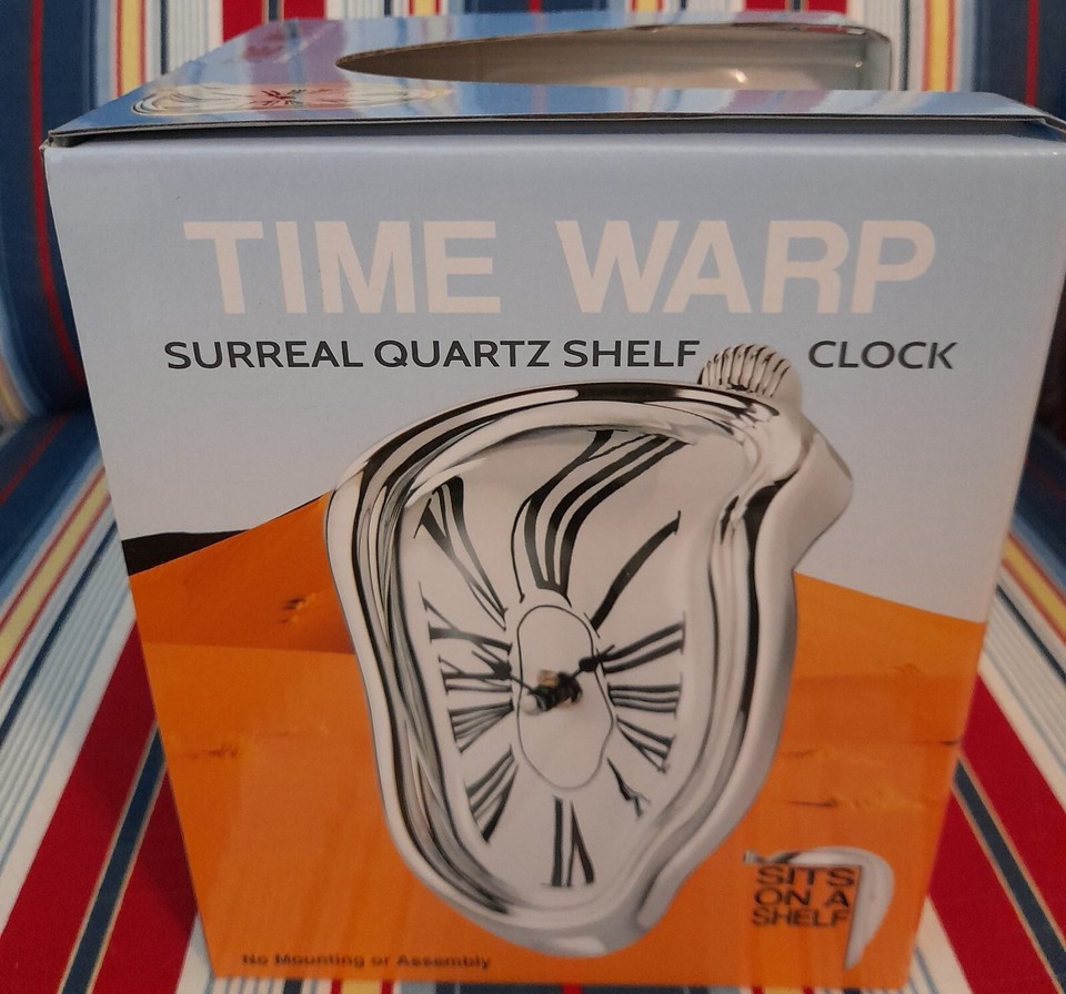 Melting Wall Clock Unique Gift Home Decor Retro Novelty Dali Style | eBay