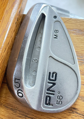 Ping MB Wedge Sand SW 56° Steel Stiff Right Black Dot 36” | eBay
