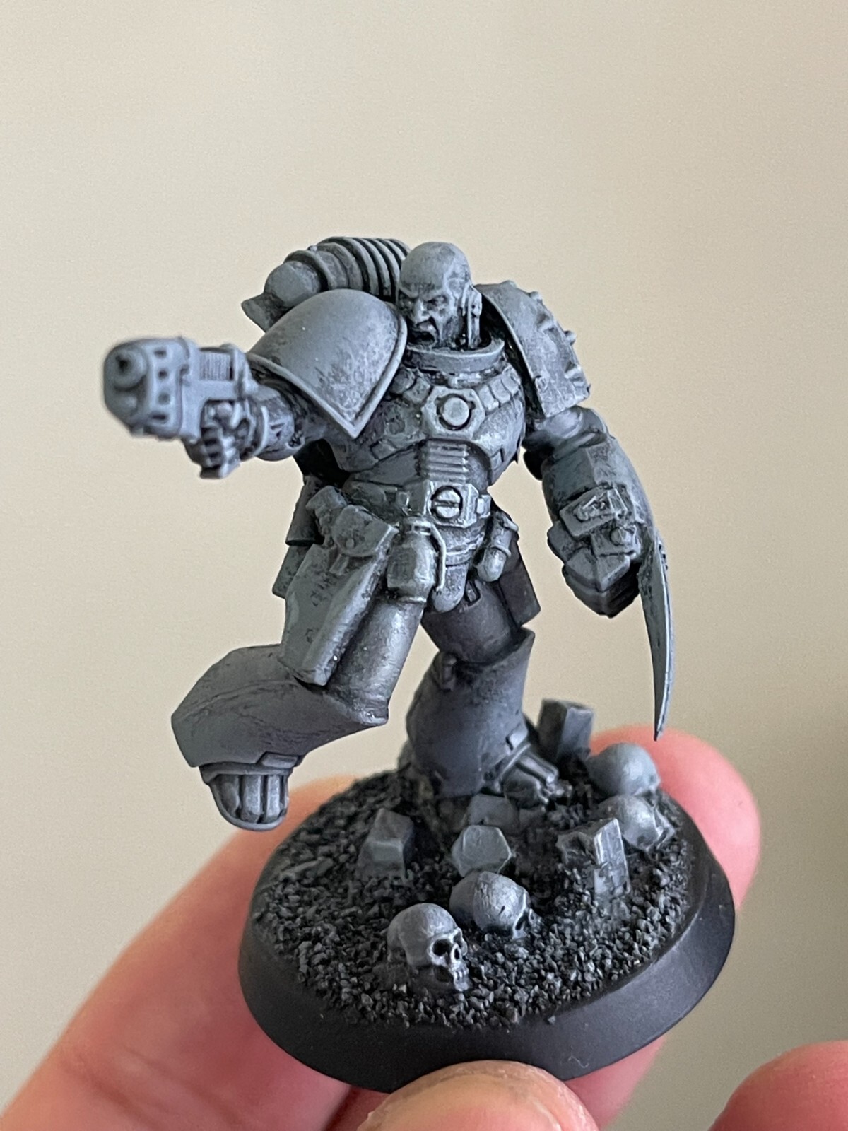 Space Marine Horus Heresy Sergeant True Scale conversion 30k 40k model ...