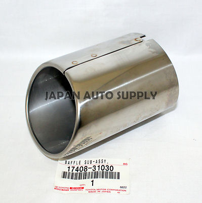 OEM Genuine LEXUS IS250 IS350 CHROME MUFFLER EXHAUST TAILPIPE TIP 17408 ...