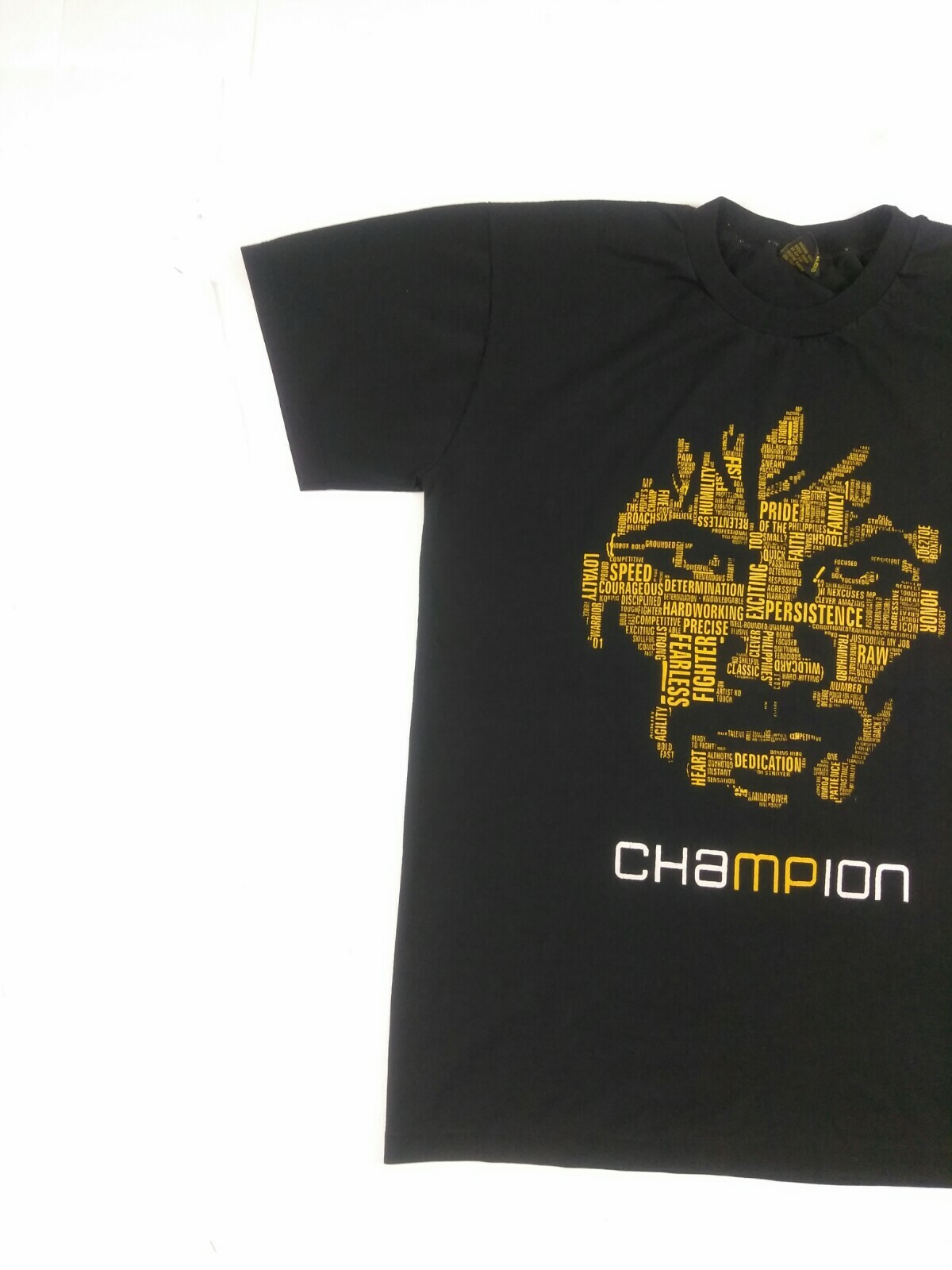 Manny Pacquiao Face Champion MP Logo S/S T-shirt Mens… - Gem