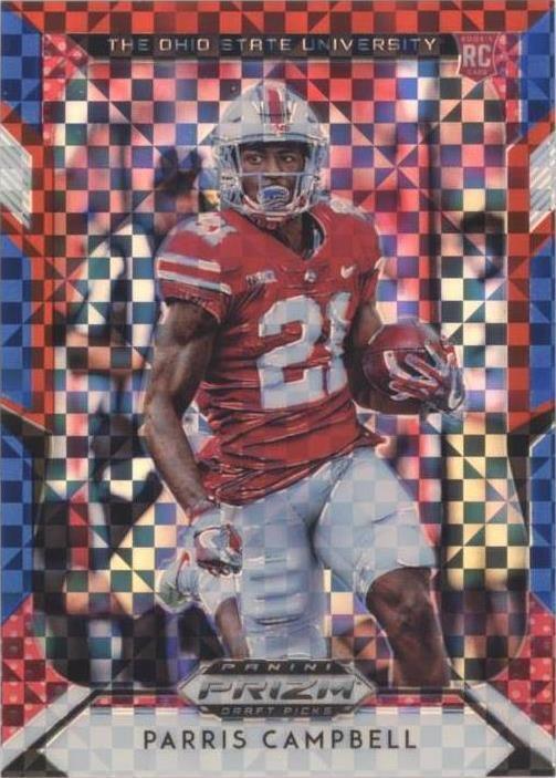 2019 Panini Prizm Draft - Draft Picks Parris Campbell #120 Red White ...
