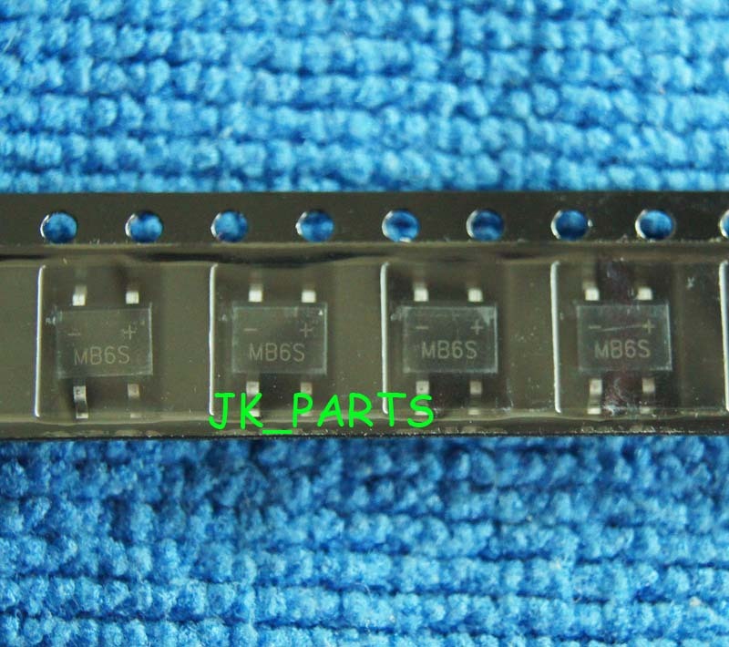 100pcs New MB6S B6S 0.5A 600V Rectifier Bridge Rectifier SMD | eBay