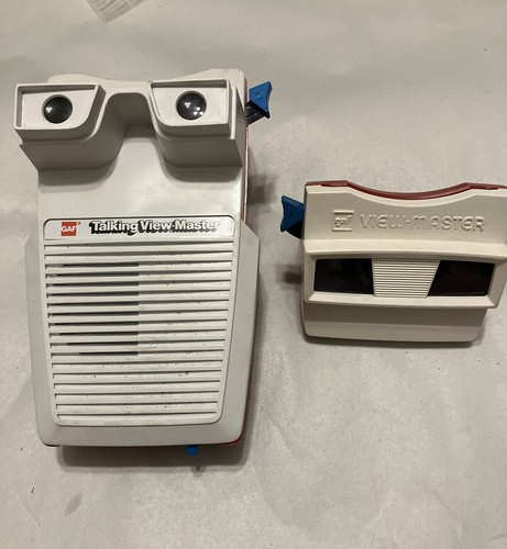 Vintage GAF Talking View-Master Stereo Viewer & Mini Viewmaster ...