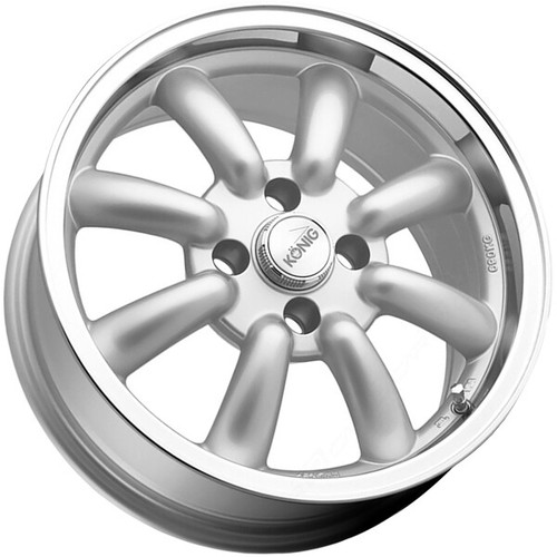 (Set of 4) Konig Rewind 15x7 4x110 +20mm Silver Wheels Rims 15" Inch | eBay