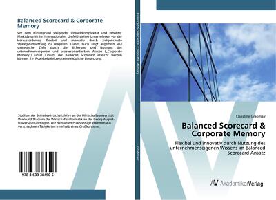 Balanced Scorecard & Corporate Memory | Buch | 9783639384505 | eBay.de
